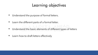 16. Letter writing | PPT