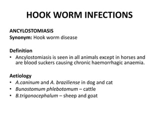 16. Gen Path of Helminthic and Protozoal Infections -II .pptx