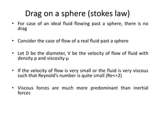 16. Forces on Immersed bodies in fluid .pptx