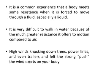 16. Forces on Immersed bodies in fluid .pptx
