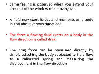 16. Forces on Immersed bodies in fluid .pptx