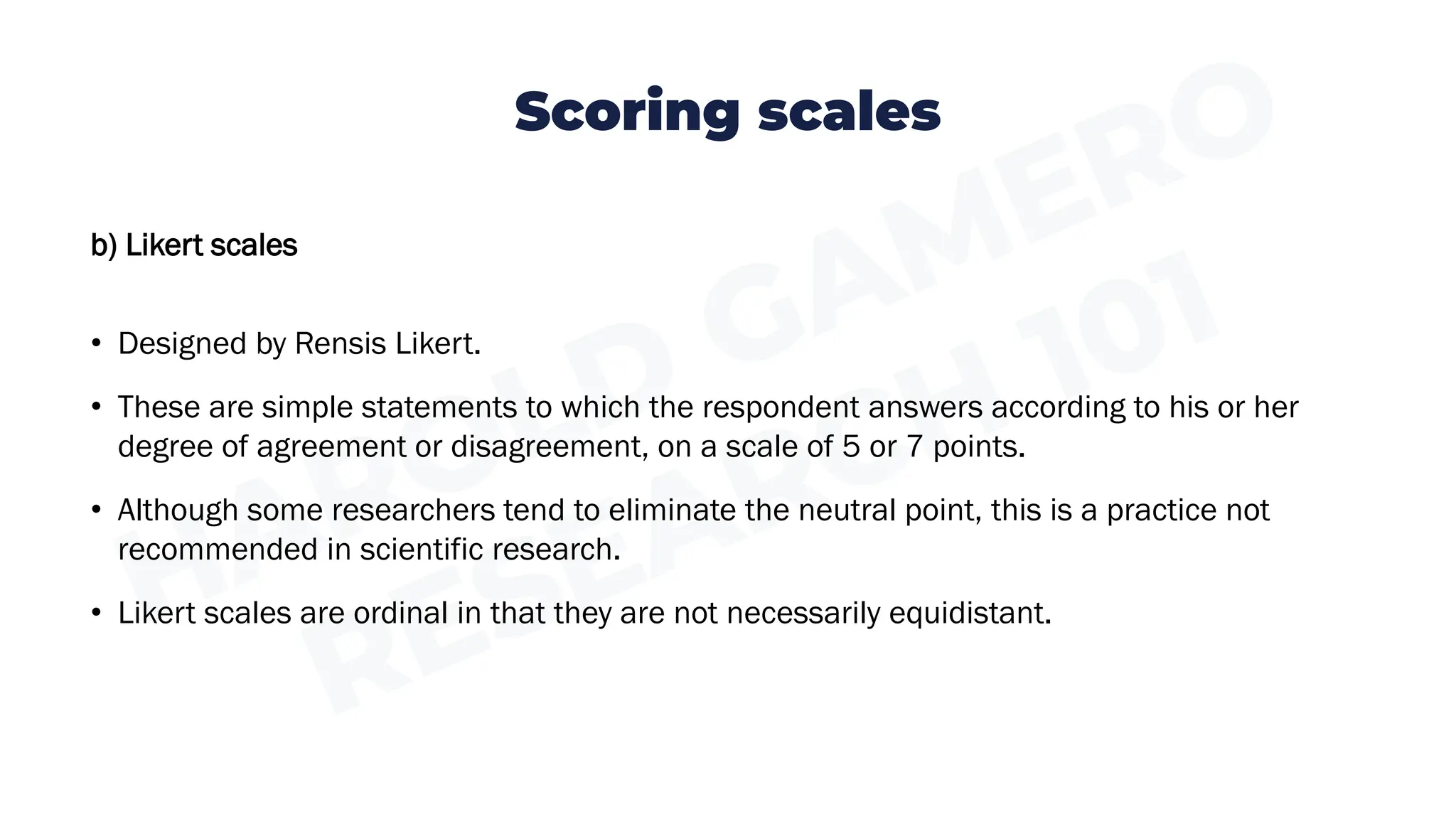 Research 101: Measurements of Constructs | PDF