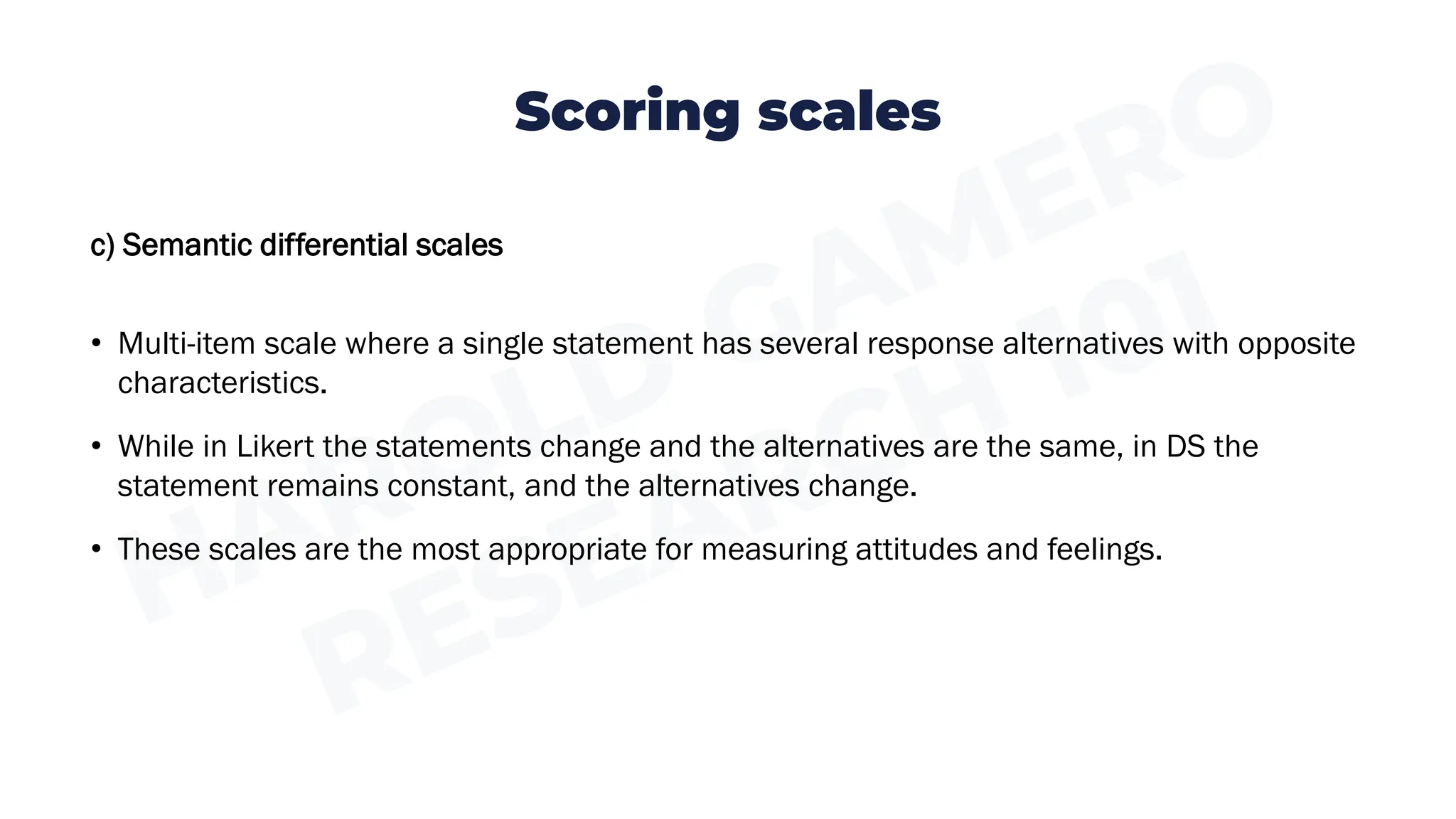 Research 101: Measurements of Constructs | PDF