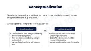 Research 101: Measurements of Constructs | PDF