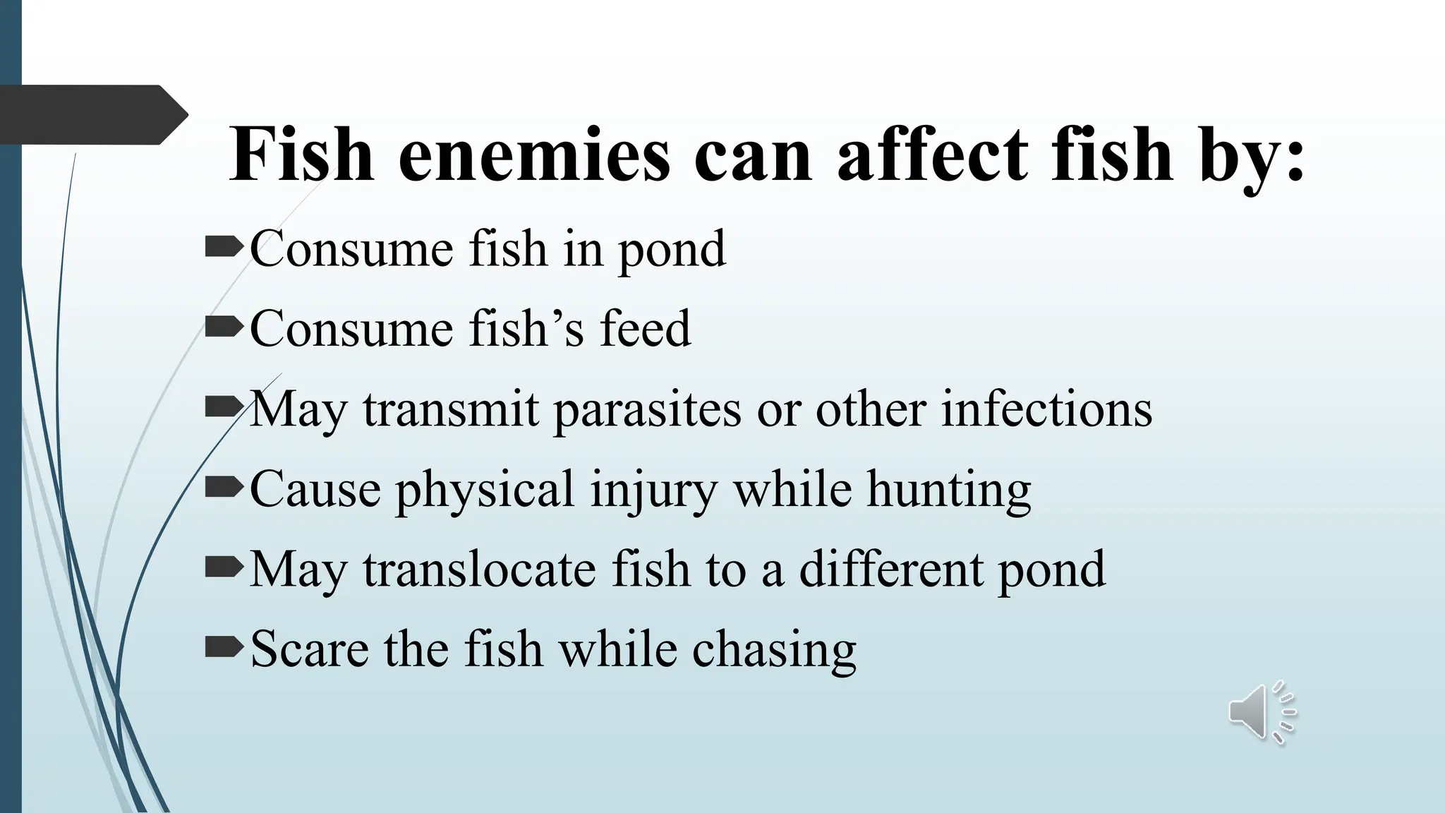 Fish enemies and their control in aquaculture | PPTX