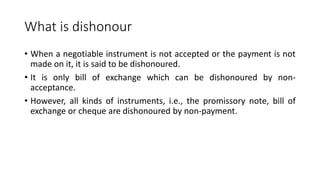 16. Dishnour of Instruments under contarcts.pptx