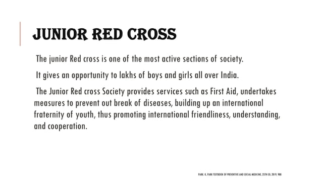 red-cross PPT. A humanitarian organization | PPT