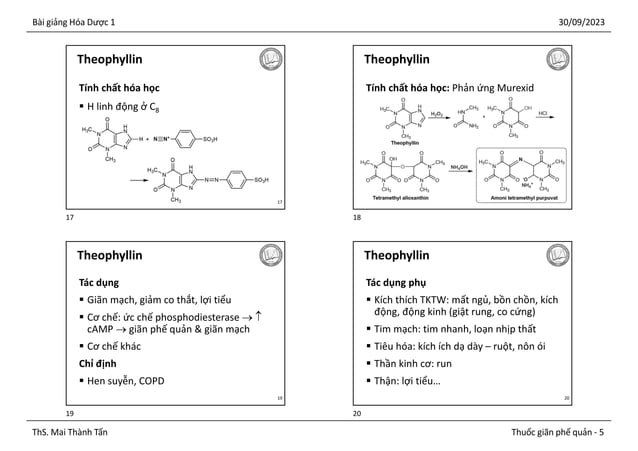 thuoc phe quan truong dai hoc y duoc tp hcm | PPT