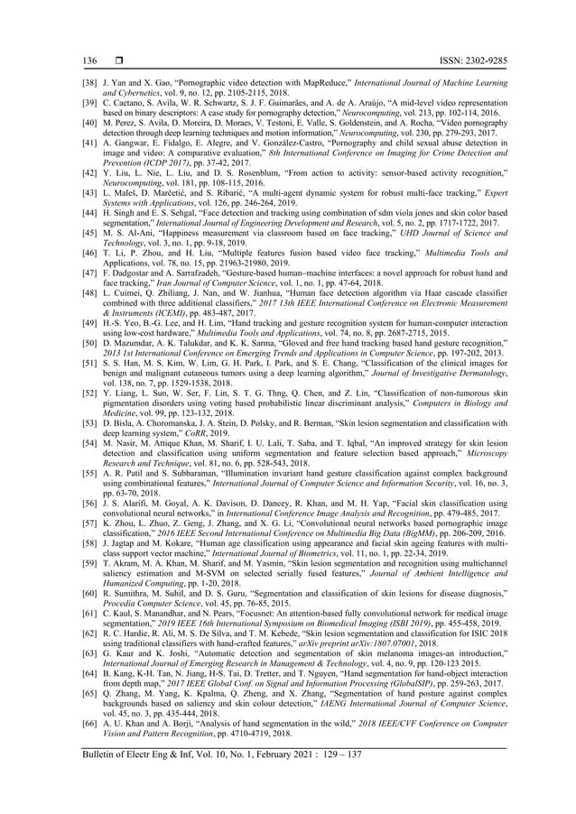 A Review Of Human Skin Detection Applications Based On Image Processing Pdf Skin And