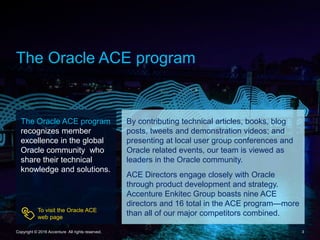 Accenture Enkitec Group: Oracle database and Engineered Systems | PPTX
