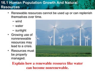 16.1 Human population growth and natural resources.ppt