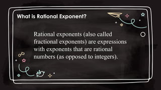 Grade 9 Mathematics: Rational Exponents for Grade 9 Learners (Basic ...