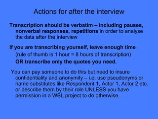 16.3.10 final version interview campus workshop bapp wbs3835 qual r ...