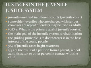 Juvenile Law | PPTX