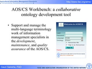 The AOS/CS Workbench | PPT