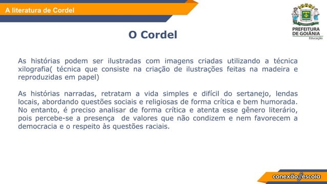 16 - A literatura de cordel e a sua importancia | PPTX | Poetry | Books ...