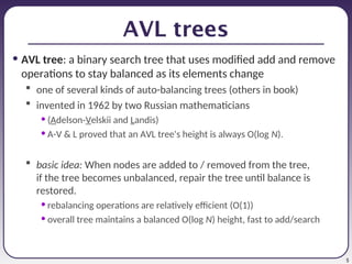 16-avl-trees.ppt data structures prestentation | PPT