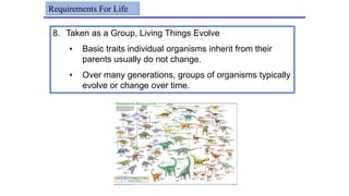 Basic concepts of biology Basic definition branches Main branches cell ...