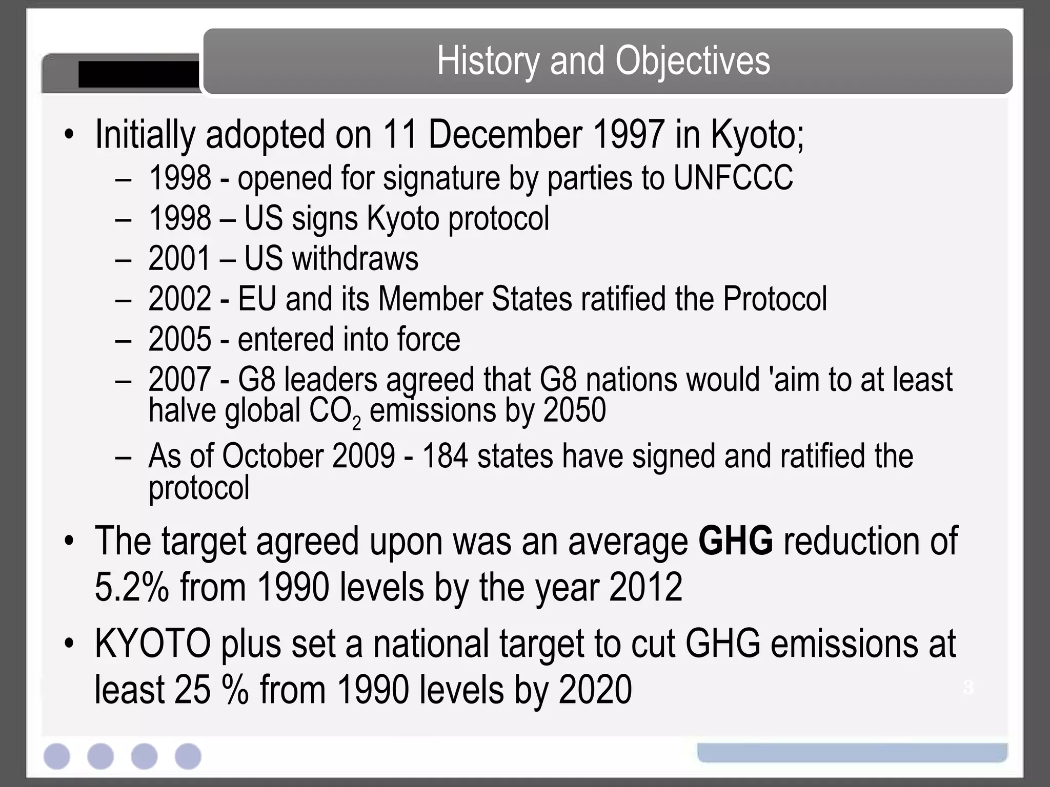 The Kyoto Protocol | PPT