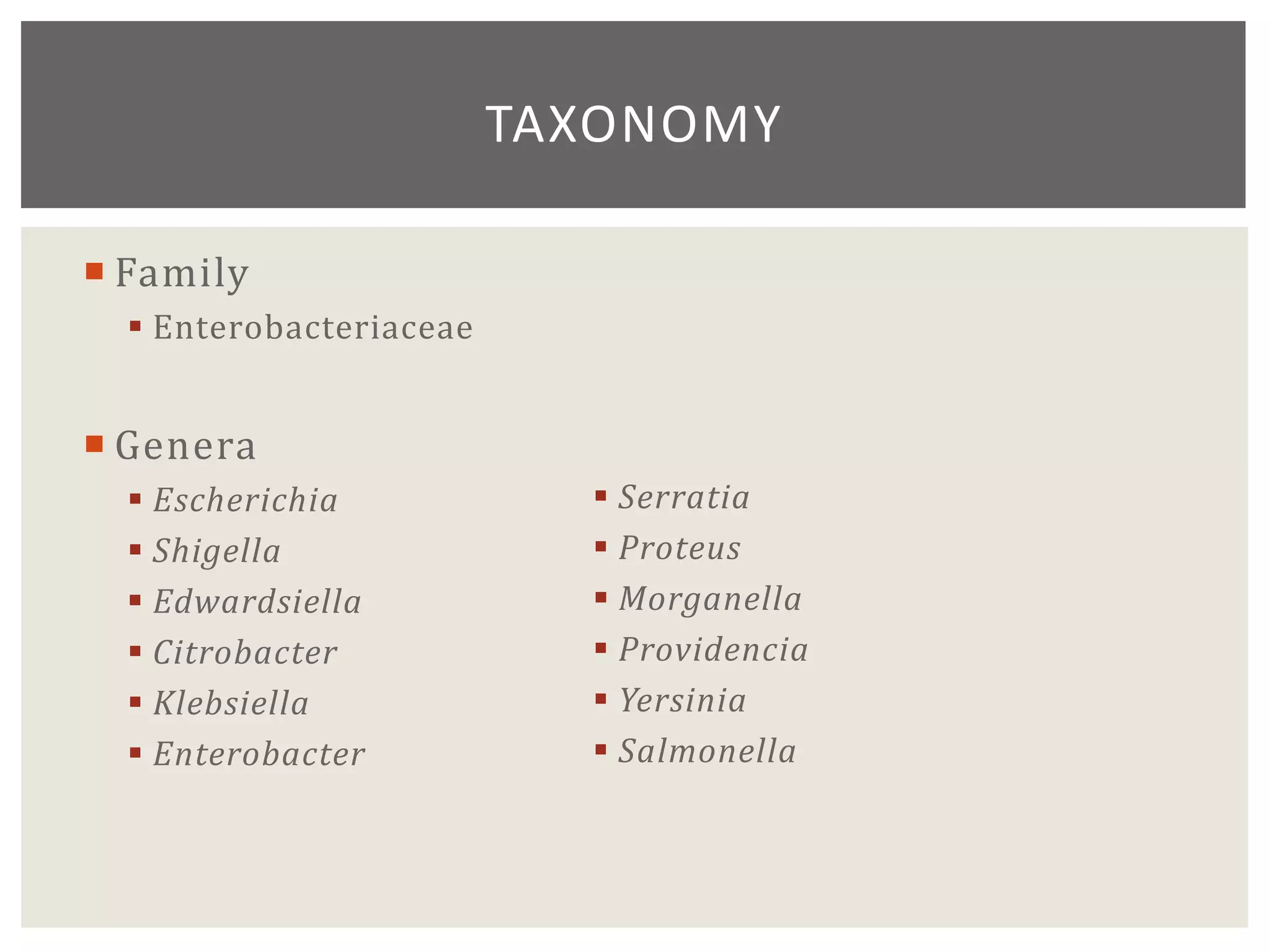 16 -chapter_19_-_enterobacteriaceae | PDF