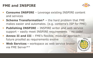 FME and Complex GML: INSPIRE and AIXM | PPTX