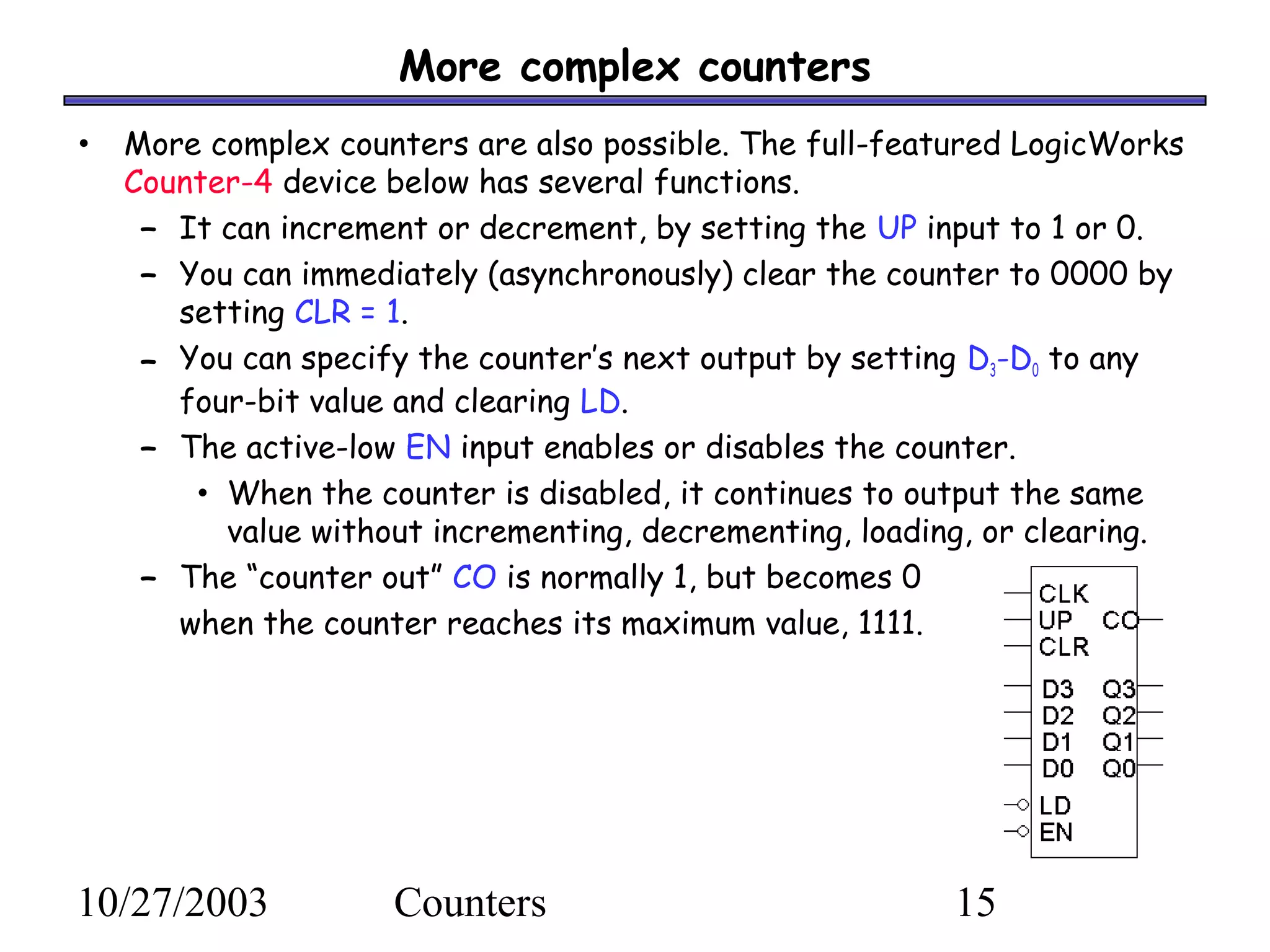 Computer system architecture 16 counters | PPT | Consumer Electronics ...