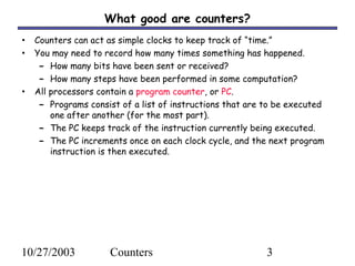 Computer system architecture 16 counters | PPT | Consumer Electronics ...