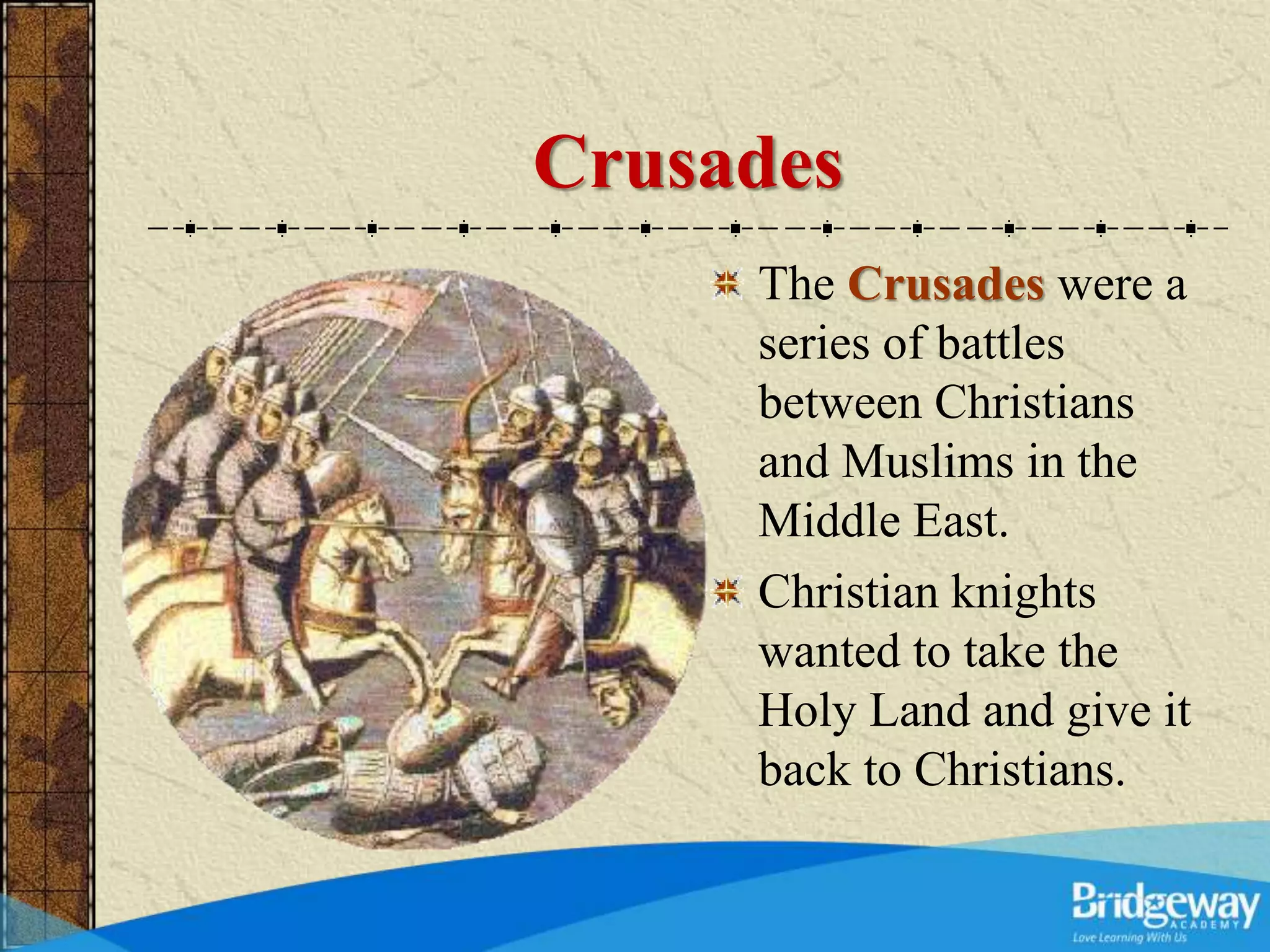 16. The Crusades | PPTX