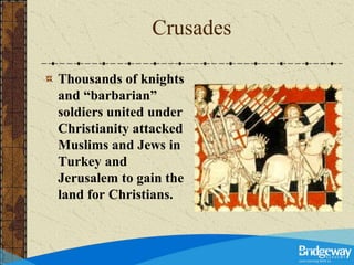 16. The Crusades | PPTX