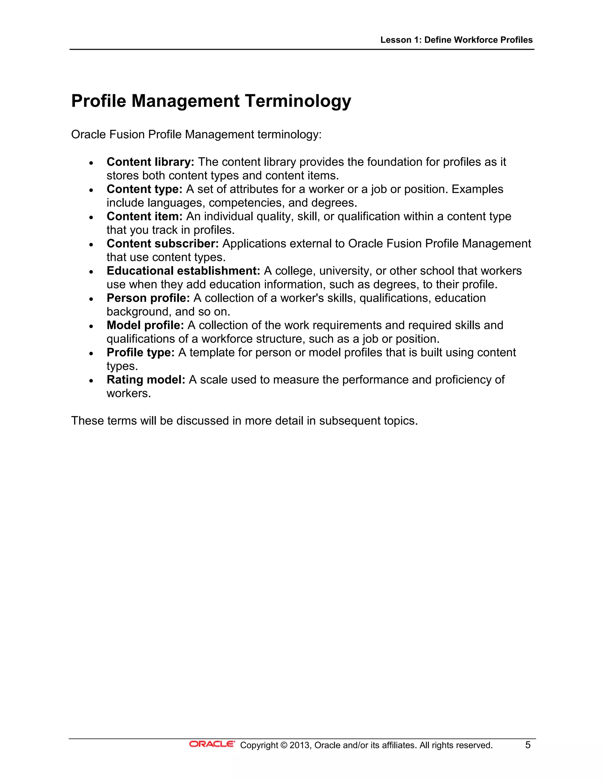 16 define workforce profiles | PDF | Web Development | Internet