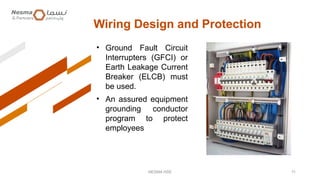 Electrical Safety at construction sites and places | PPTX
