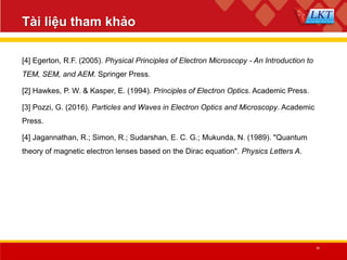 Electron Optics | PDF