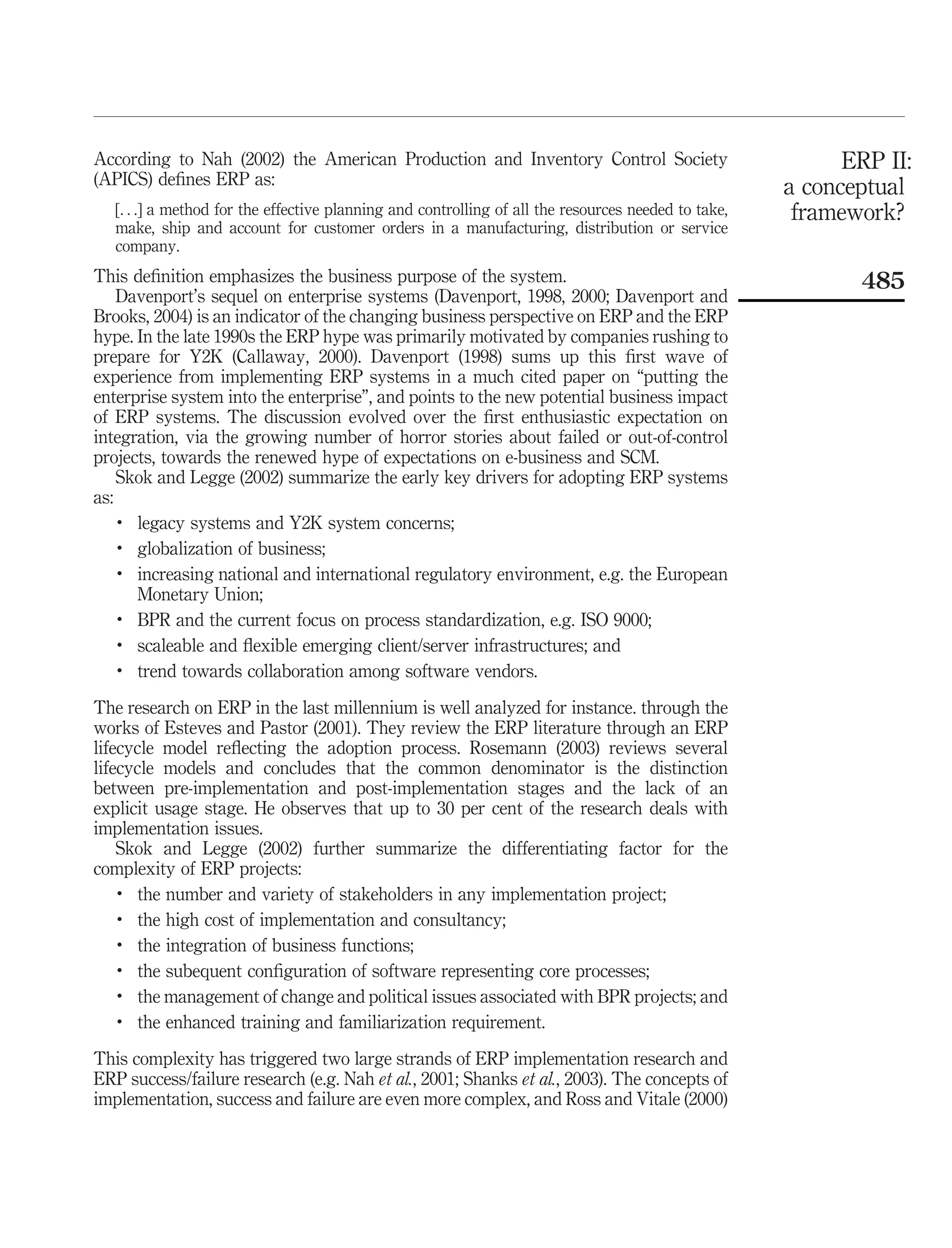 16. Erp Ii A Conceptual Framework For Next Generation Enterprise ...