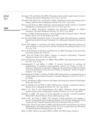16. Erp Ii A Conceptual Framework For Next Generation Enterprise ...