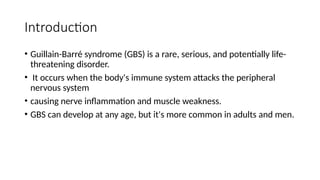 16-Gullain barre’s syndrome (2).pptx Ankit bansode gbs | PPT