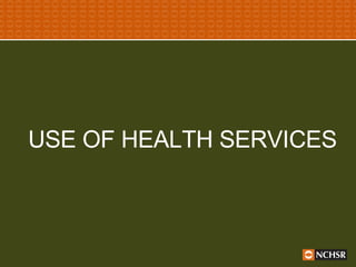 HIV knowledge, attitudes and use of health services among people from ...