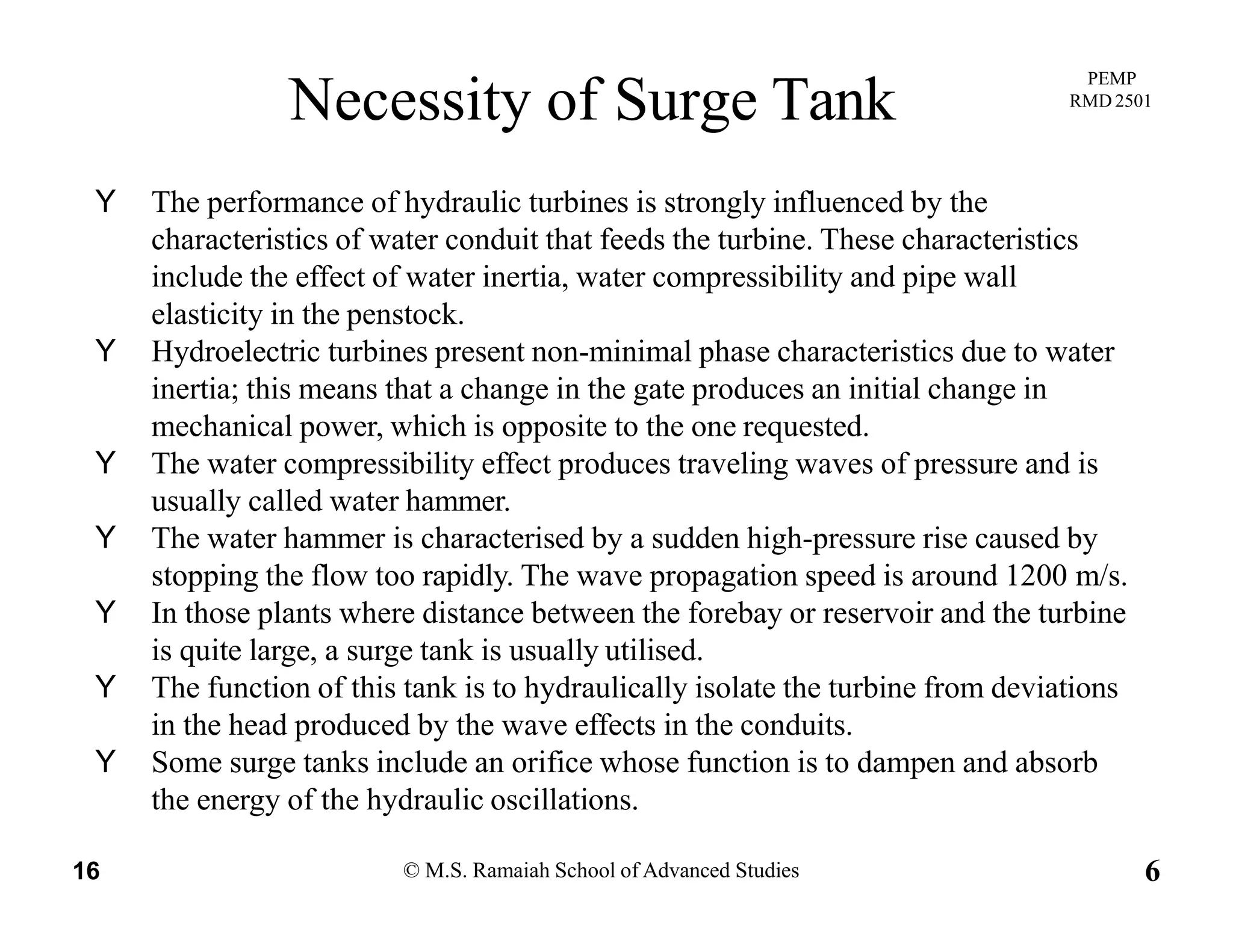 Hydraulic Turbines | PPTX