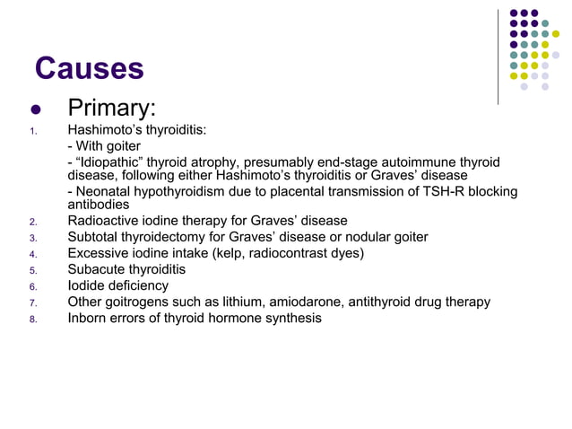 Hypo and Hyperthyroidism | PPT
