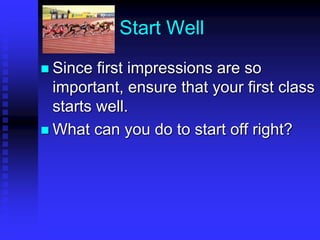 Influencing student behaviour | PPTX