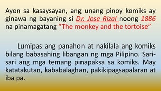 Aralin 16-Komiks.Filipino Grade 8 explanation | PPTX