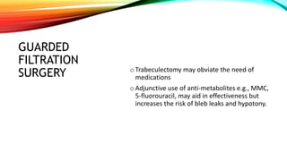 16- MANAGEMENT OF GLAUCOMA.pptx