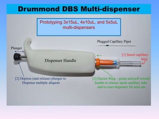 16 microsampling tools for quantitative dried matrix spotting joe siple ...