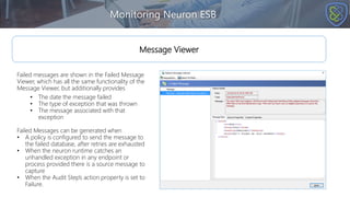 Monitoring Neuron ESB 3.7 | PPT