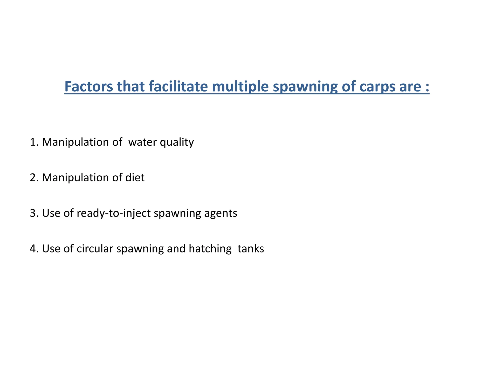 16 - Multiple spawning of fish.ppt | Fish and Aquariums | Pets