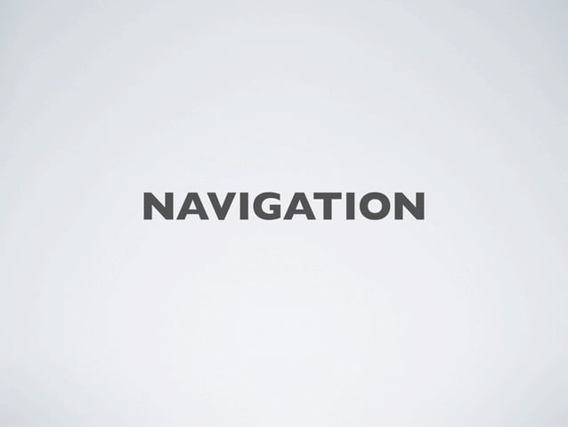 navigation | PPT