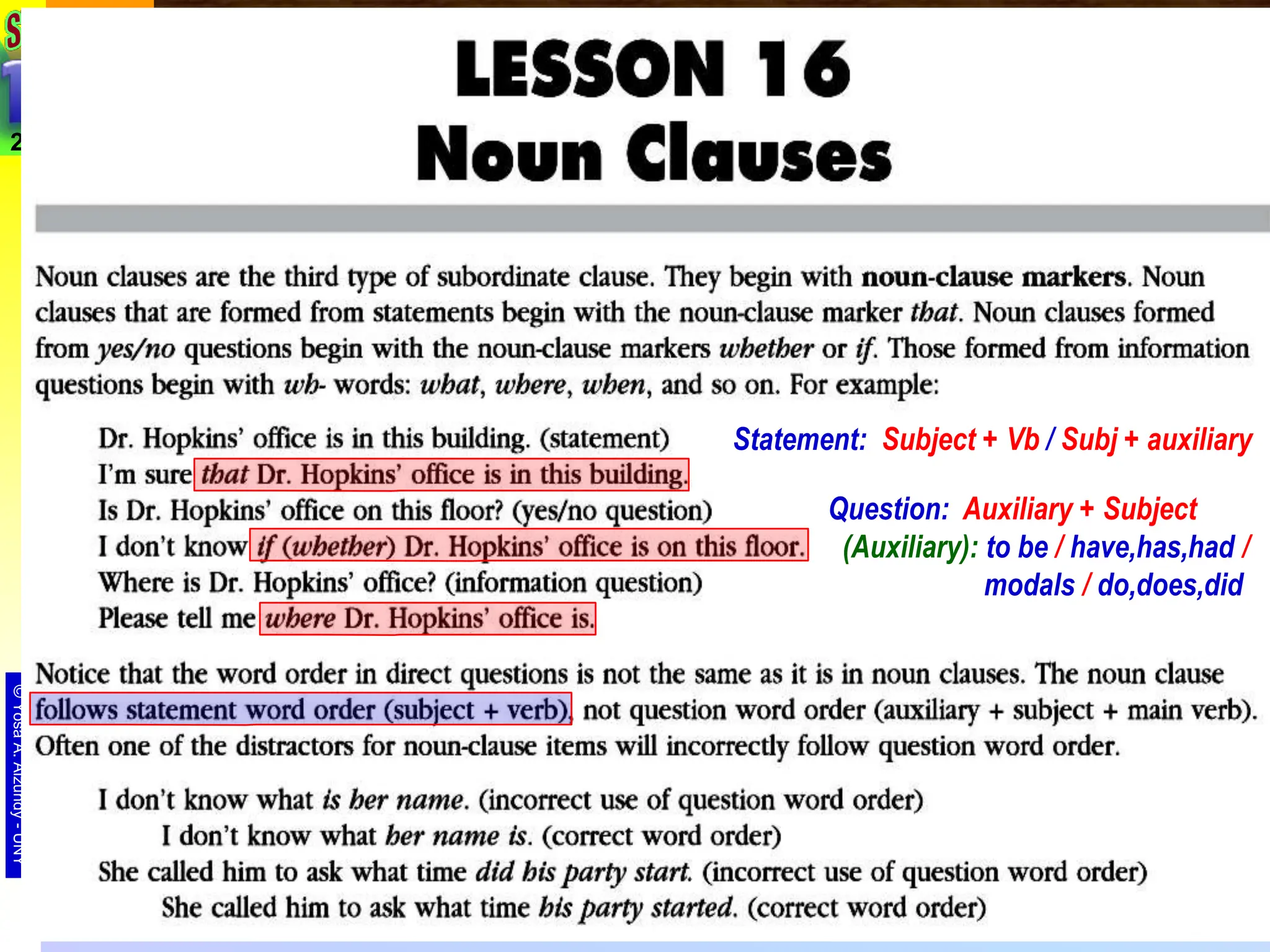 16-noun-clauses (ENGLISH GRAMMAR) THE BEST WAY TO LEARN BETTER ENGLISH ...