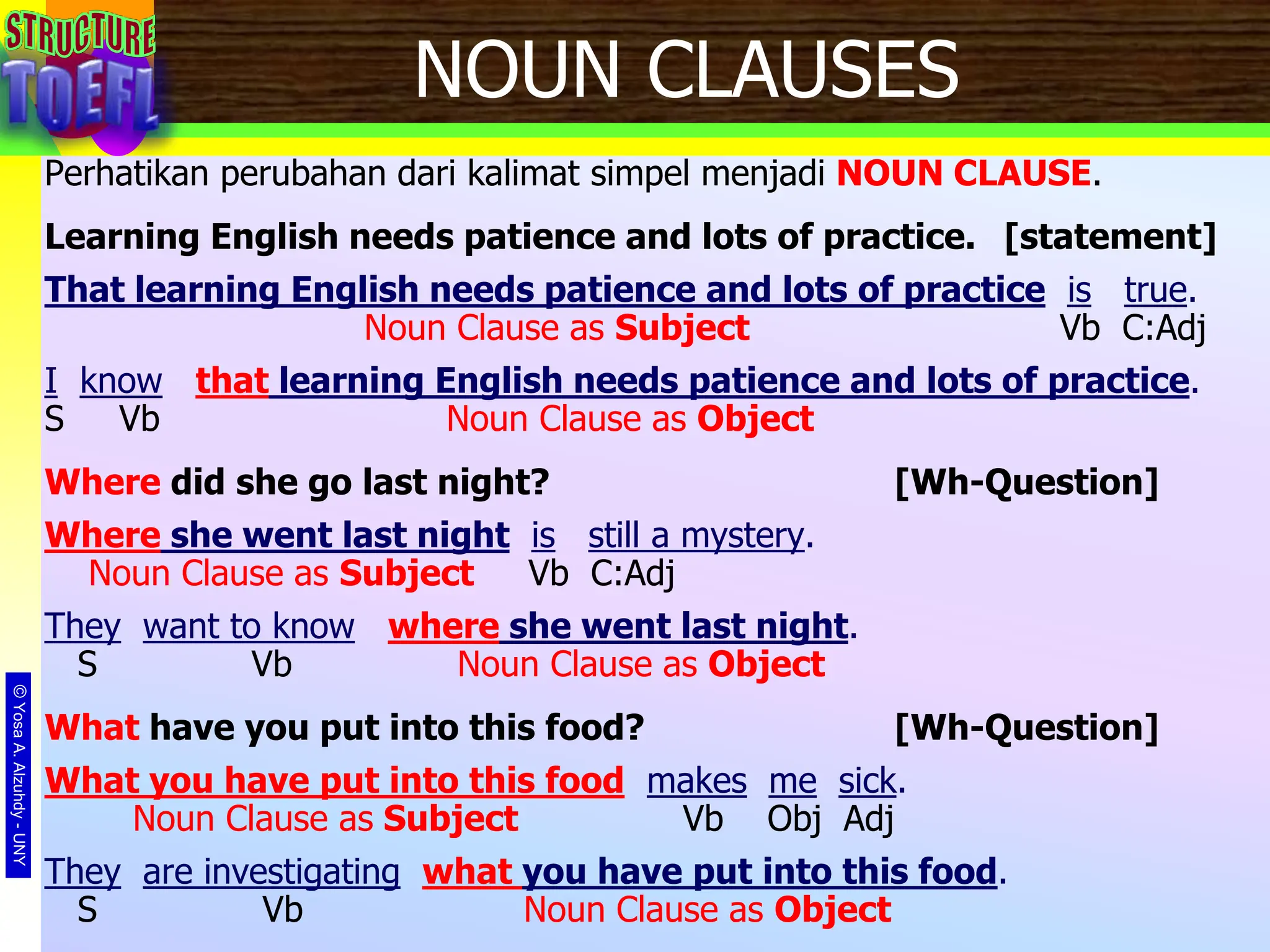 16-noun-clauses (ENGLISH GRAMMAR) THE BEST WAY TO LEARN BETTER ENGLISH ...