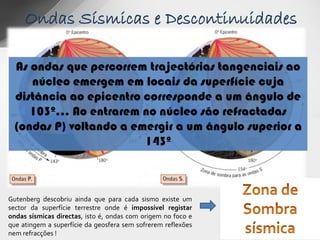 Ondas sísmicas e descontinuidades | PDF