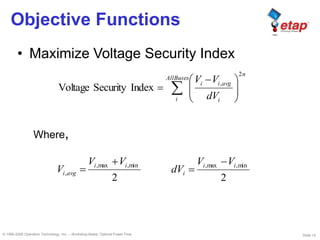 ETAP - optimal power flow (OPF) | PDF | Computer Software and Applications | Computing