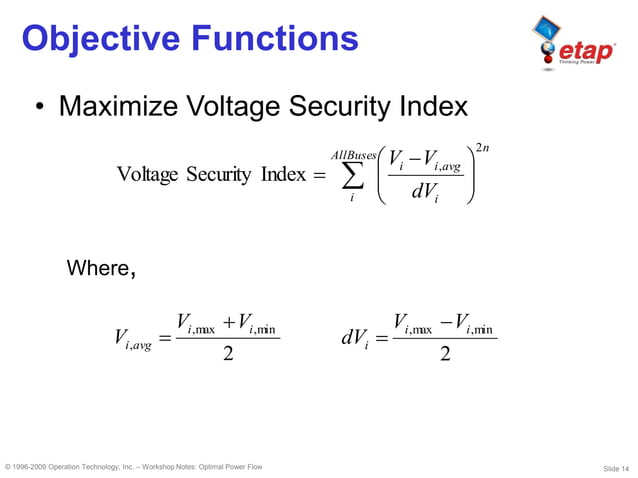 ETAP - optimal power flow (OPF) | PDF | Computer Software and Applications | Computing